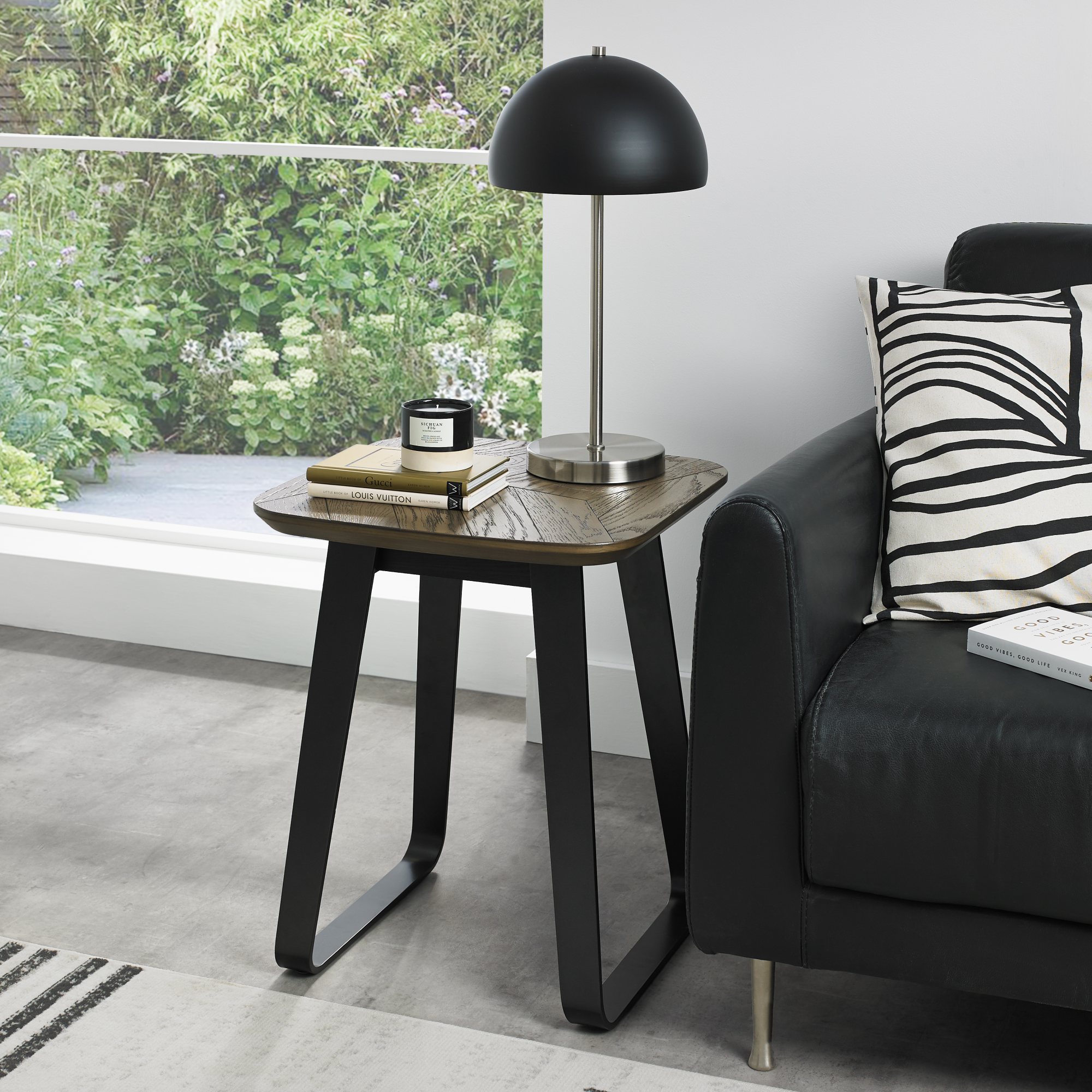 Emerson Weathered Oak Lamp Table | Living Room Furniture - Bentley ...