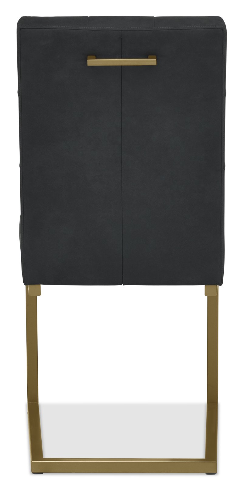 Athena Cantilever Chair - Dark Grey Fabric | Dining Room - Bentley ...