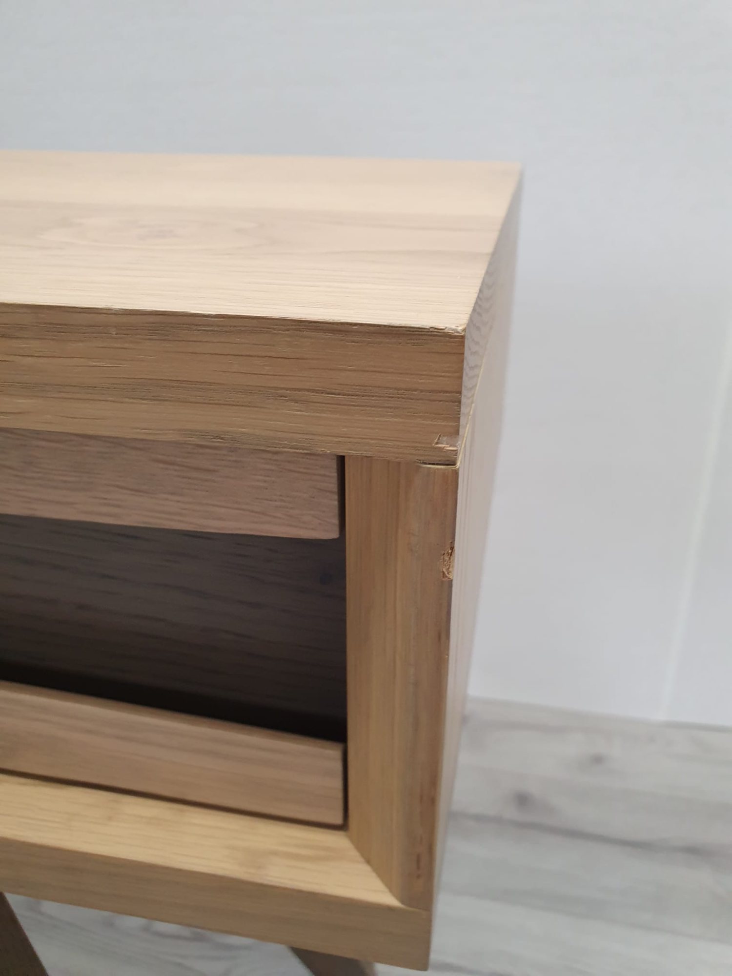 Cadell Aged Oak Console Table With Drawers | Living Room - Bentley ...