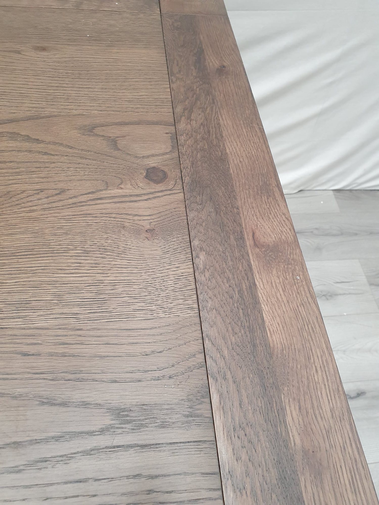 Turin Dark Oak Small End Extension Table | Dining Furniture - Bentley ...